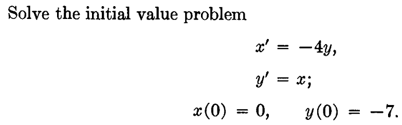 Solved Solve the initial value problem | Chegg.com