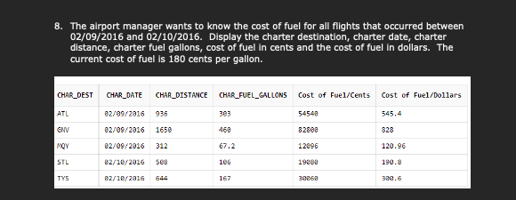 Solved can i please have the sql query code to solve this | Chegg.com