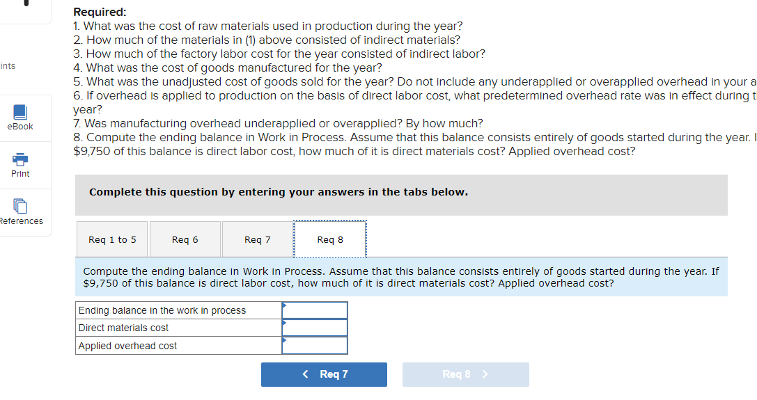 Solved Problem 3-11 (Algo) T-Account Analysis of Cost Flows | Chegg.com