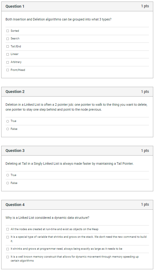 Solved Question 1 Both Insertion And Deletion Algorithms Can 1488