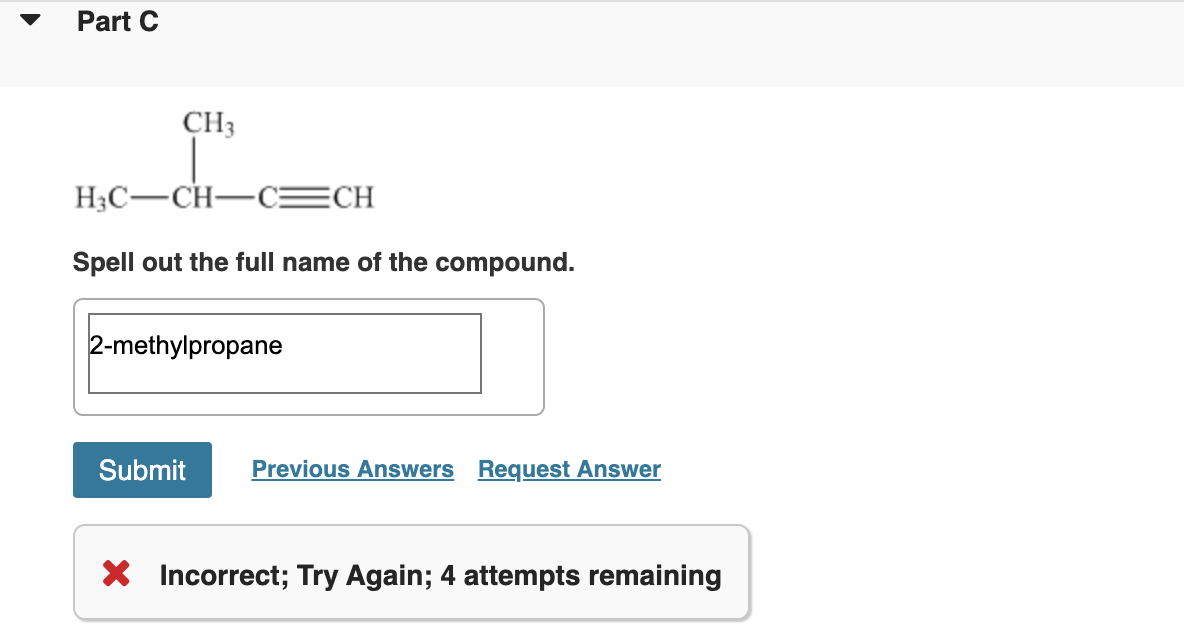 Solved Spell out the full name of the compound. Spell out | Chegg.com