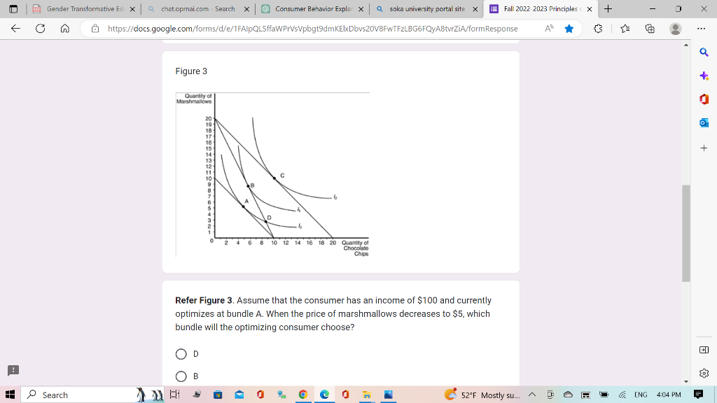 Solved Refer to Figure 3. Assume that the consumer has an | Chegg.com