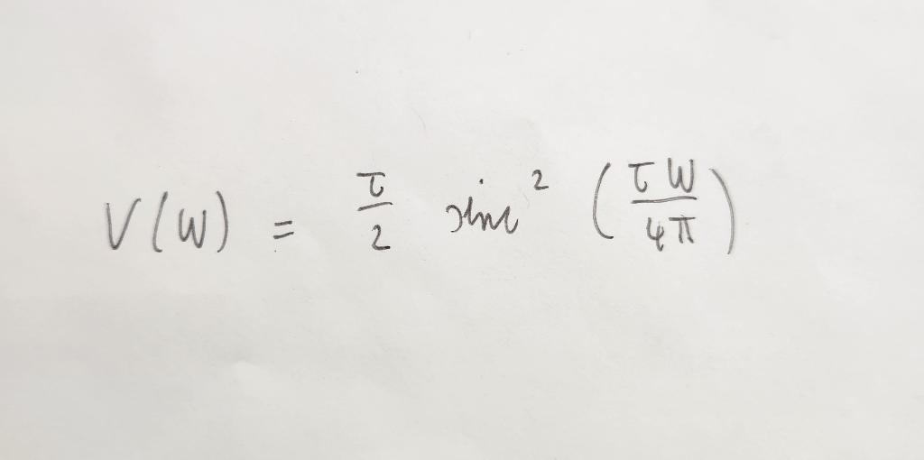Solved Consider the triangular pulse function v(t) shown in | Chegg.com