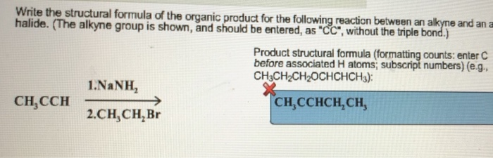 Solved Draw the alkyne formed when | Chegg.com