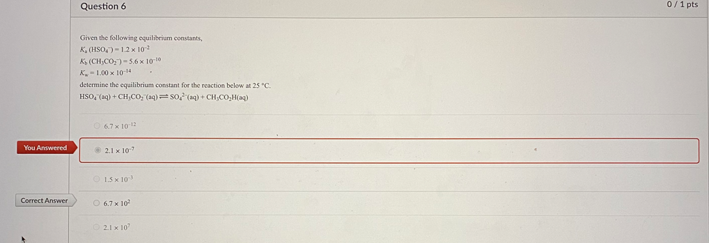 Solved Given the following equilibrium constants, | Chegg.com