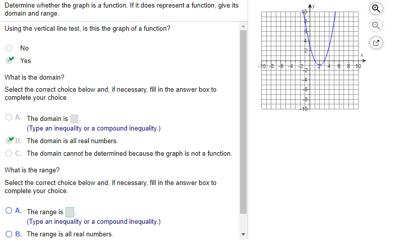 Solved AY Determine whether the graph represents a function. | Chegg.com