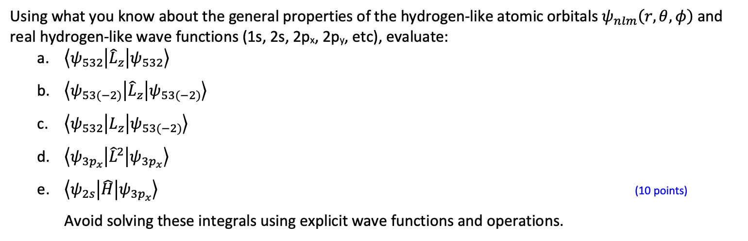 Solved Using what you know about the general properties of | Chegg.com