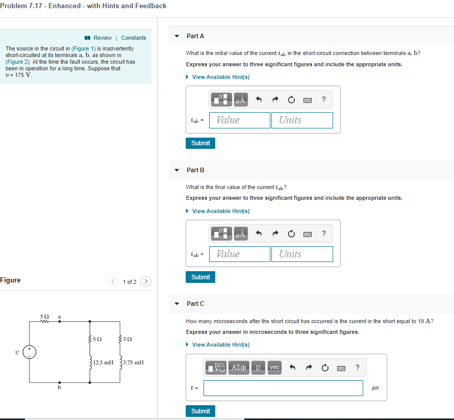 Solved Problem 717 Enhanced With Hints And Feedback Part A 