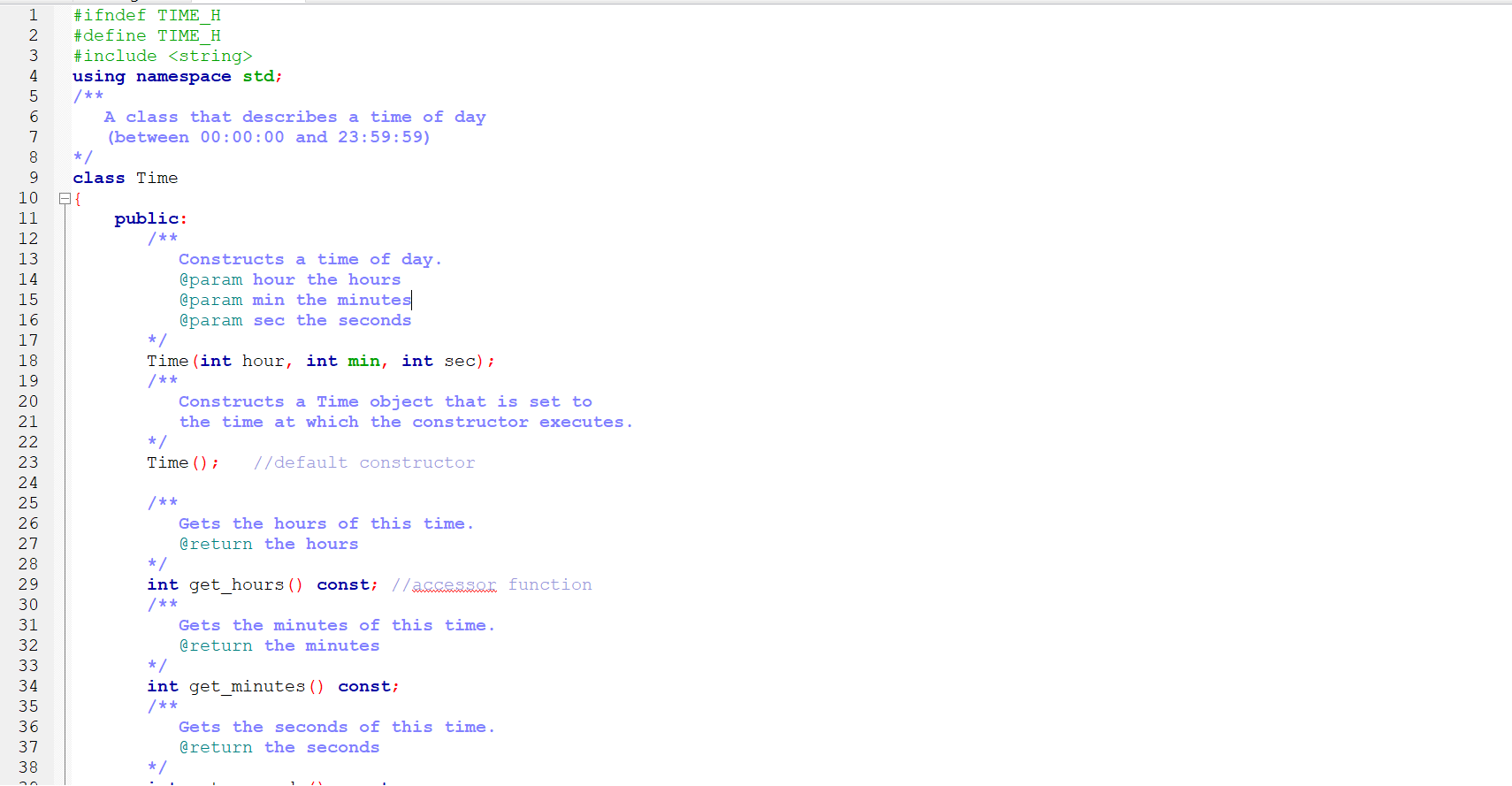 Solved Message class Design a class Message that models an | Chegg.com
