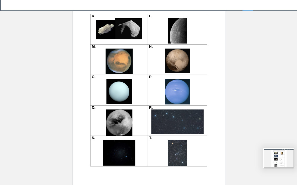 Solved 1. Which star map (SC001 or SC002 or Neither or Both) | Chegg.com