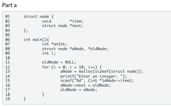 Solved Each of the following programs contains one or more | Chegg.com