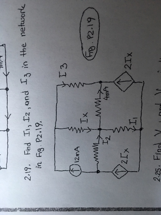 Solved 2.19. Find Ti, 2,ond T3 in the network in Fig P2.19. | Chegg.com