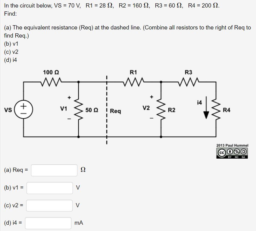 Solved In the circuit below, | Chegg.com