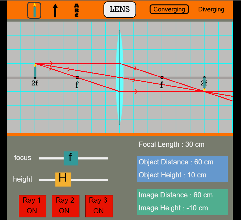 Solved Object - image equation for lenses The algebraic | Chegg.com