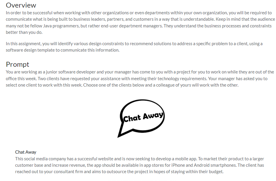 Overview In order to be successful when working with | Chegg.com