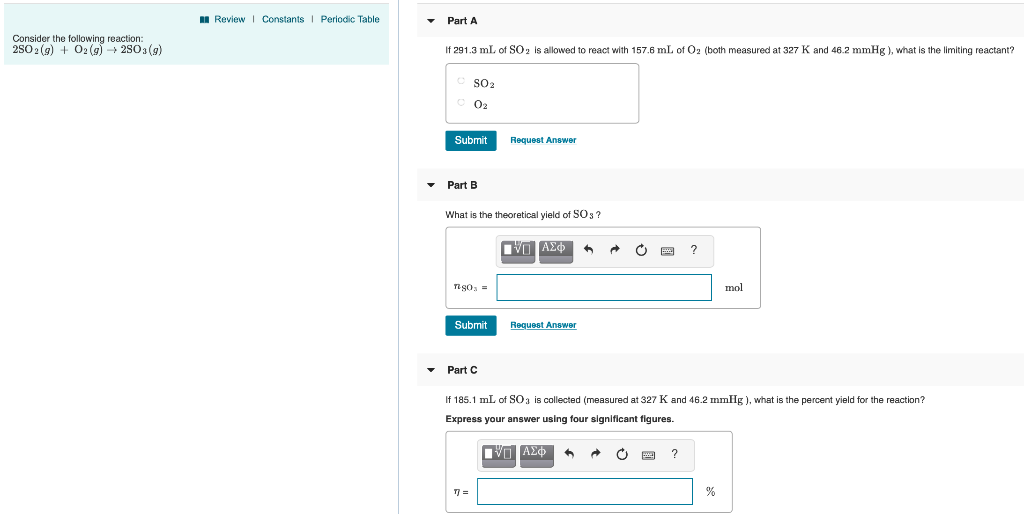 Solved ㎜ Review 1 Constants ! Periodic Table Part A | Chegg.com