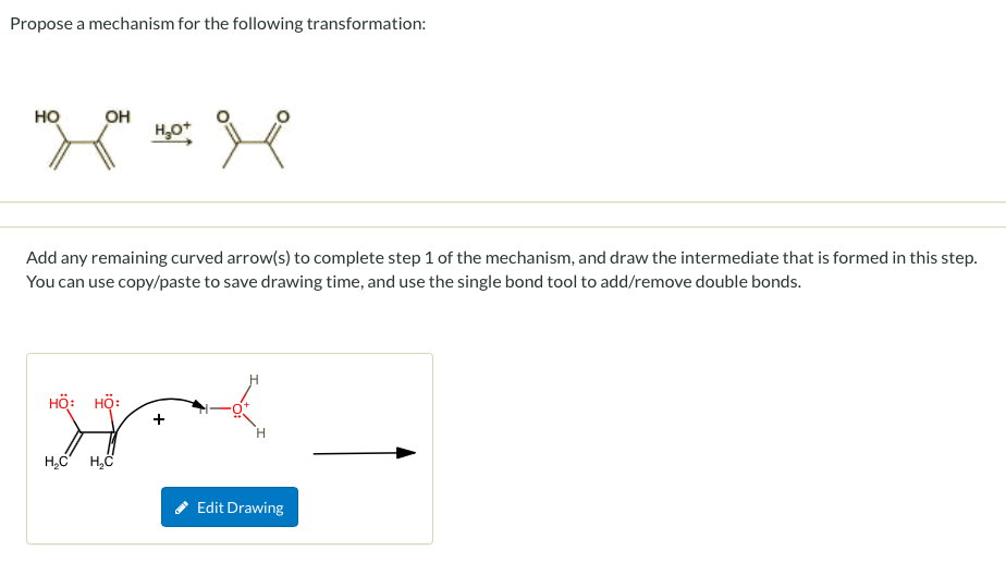 Solved Propose a mechanism for the following transformation: | Chegg.com