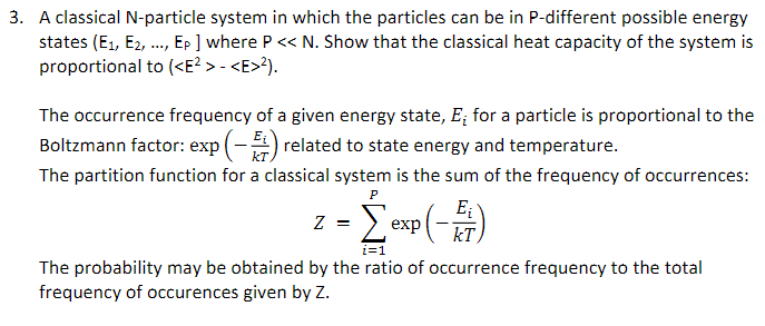Solved A classical N-particle system in which the particles | Chegg.com