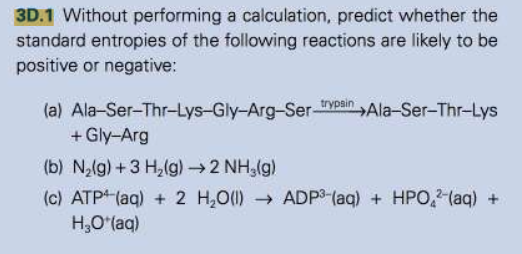 Solved 3D.1 Without performing a calculation, predict | Chegg.com