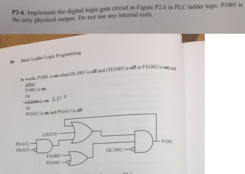 Solved P2-6. Implement the digital logic gate circuit in | Chegg.com Solved P2-6. Implement the digital logic gate circuit in | Chegg.com