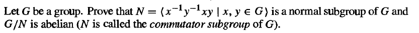 Solved 36. Prove that if G/Z(G) is cyclic then G is abelian. | Chegg.com