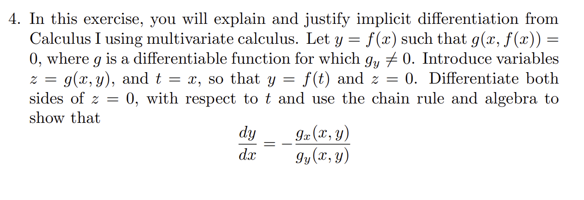 Solved In this exercise, you will explain and justify | Chegg.com