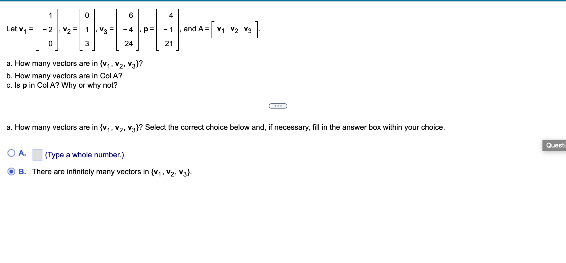 Solved Let H = Span {V1,V2} and B = {V1, V2}. Show that x is | Chegg.com