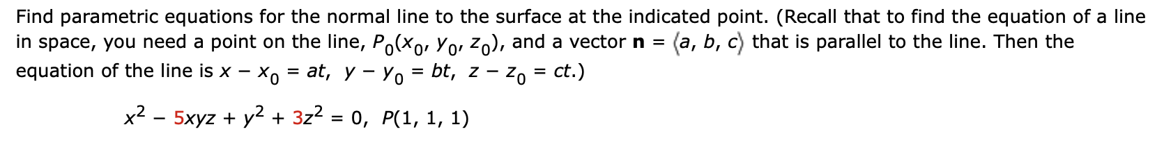 Solved Find a normal vector at point P. x2 + xy + y2 = 3, | Chegg.com