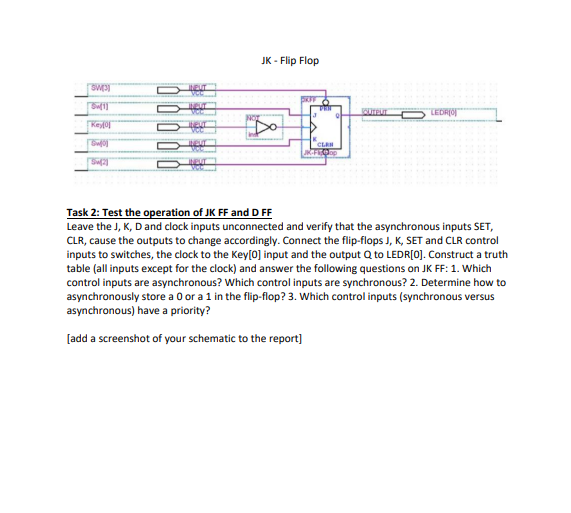 Solved Lab 8 Latches And Flip Flops Introduction In This 
