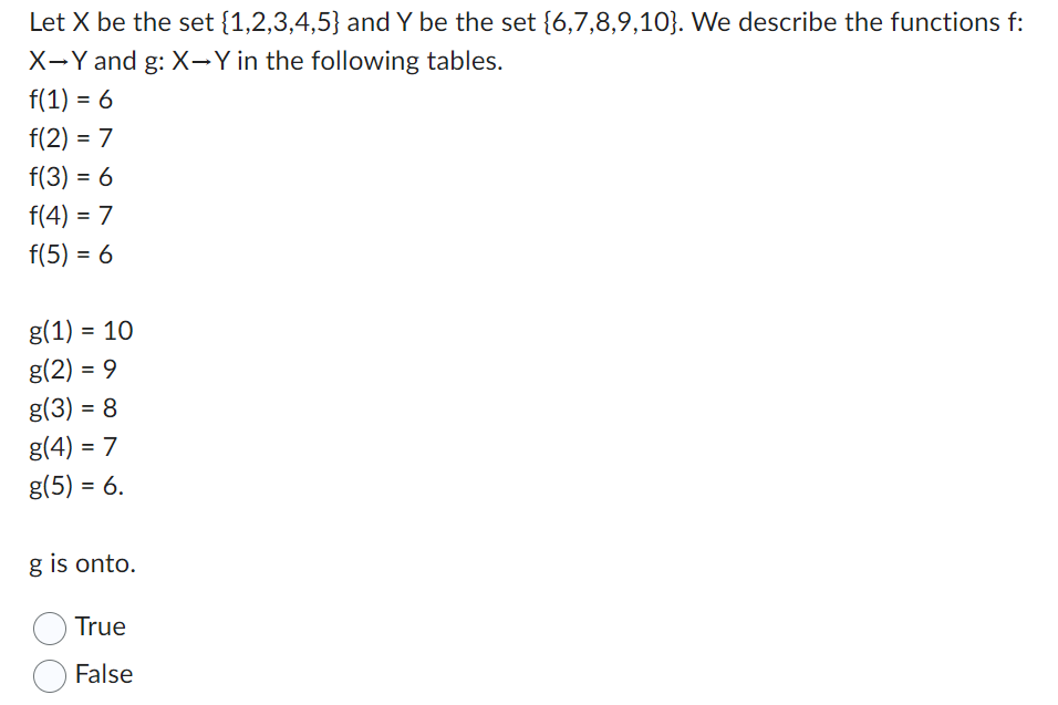 Solved Let x be ﻿the set {1,2,3,4,5} ﻿and Y be ﻿the set | Chegg.com