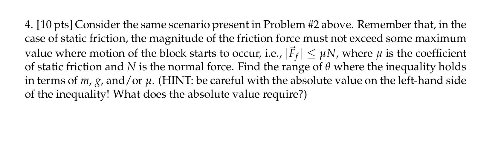 4. [10 pts] Consider the same scenario present in | Chegg.com