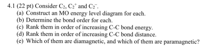 Solved 4.1 (22 pt) Consider C2, C2 and C2. (a) Construct an | Chegg.com