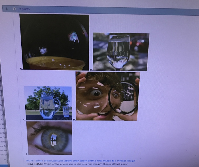 Solved 5. 0 -2 points NOTE: Some of the pictures above may | Chegg.com Solved 5. 0 -2 points NOTE: Some of the pictures above may | Chegg.com