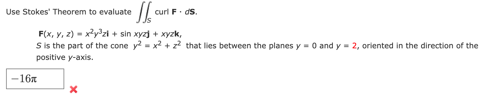 Use Stokes' Theorem to evaluate | Chegg.com