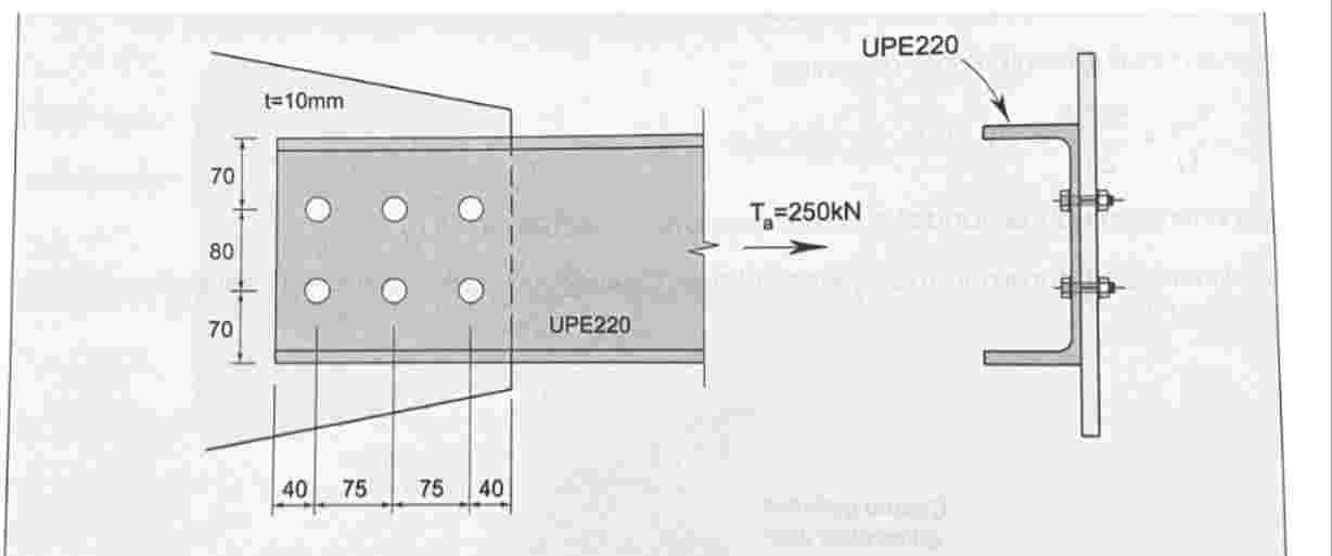 Solved The UPE220 ﻿cross-section tension element combined | Chegg.com
