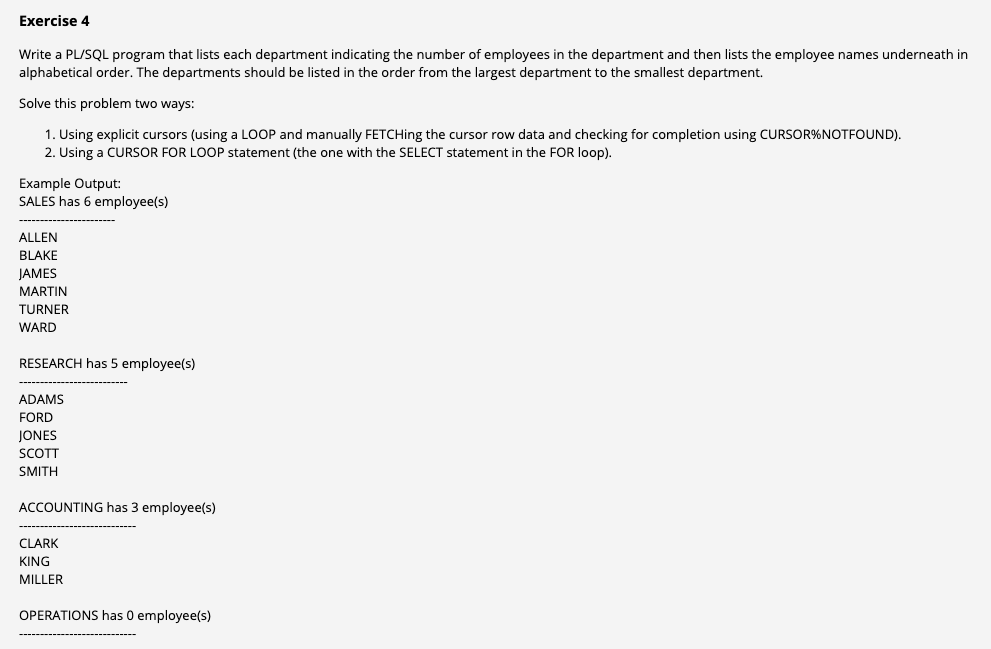 SQL STATEMENT from emp.sql DROP TABLE salgrade; DROP | Chegg.com