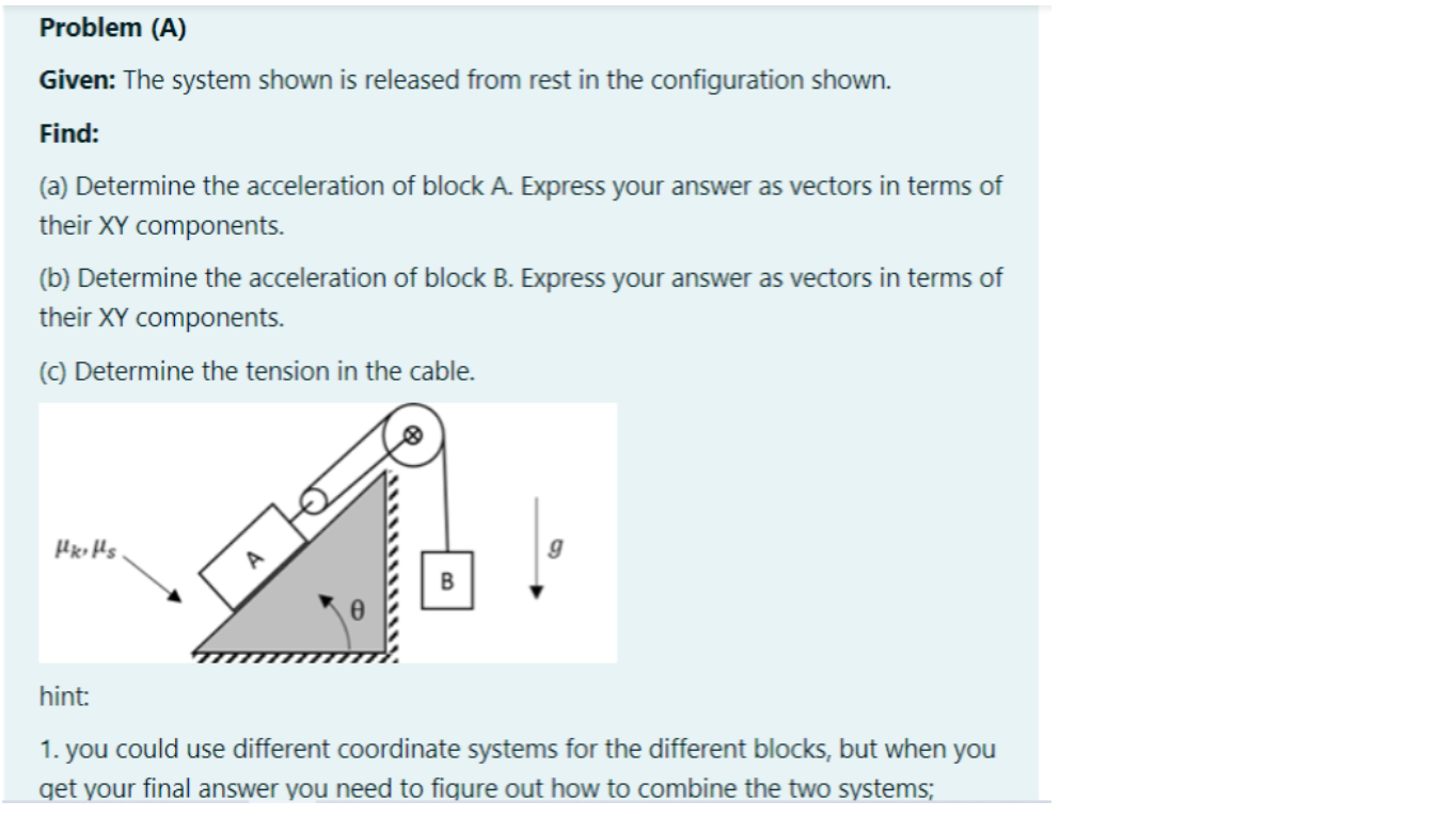 Solved This is a Dynamics class problem for mechanical | Chegg.com