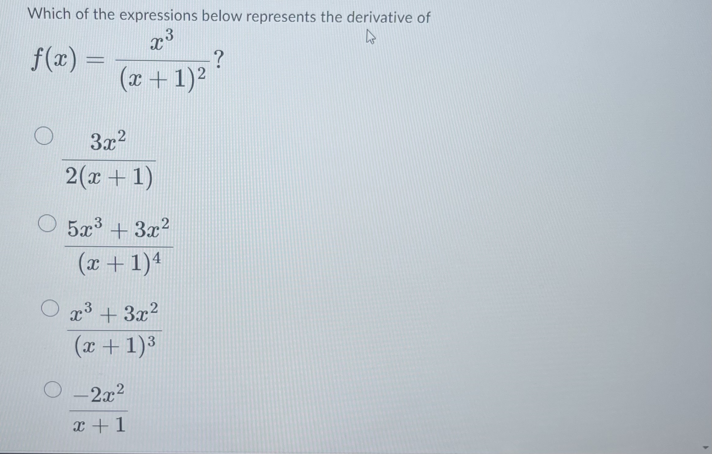 Solved Which of the expressions below represents the | Chegg.com
