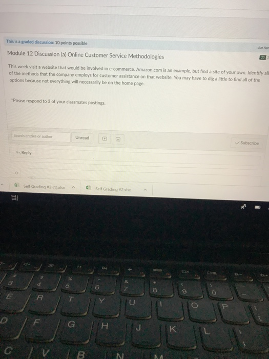 Solved This is a graded discussion: 10 points possible due | Chegg.com