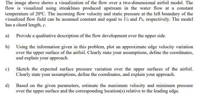 Solved The image above shows a visualization of the flow | Chegg.com