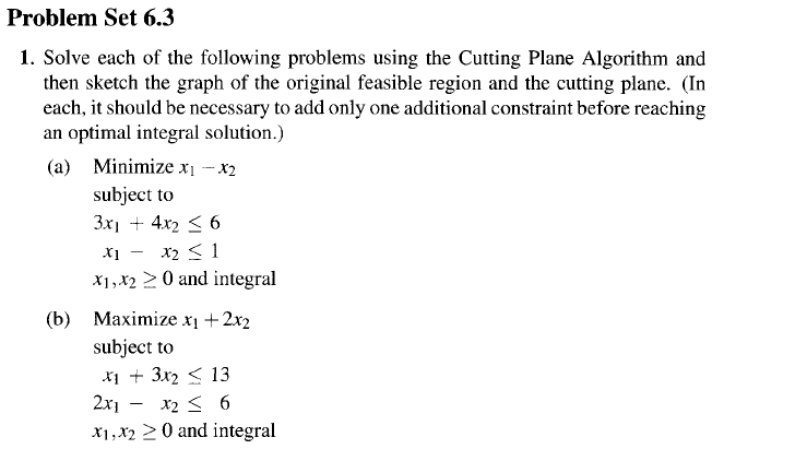 Solved Problem Set 63 1 Solve Each Of The Following 2963