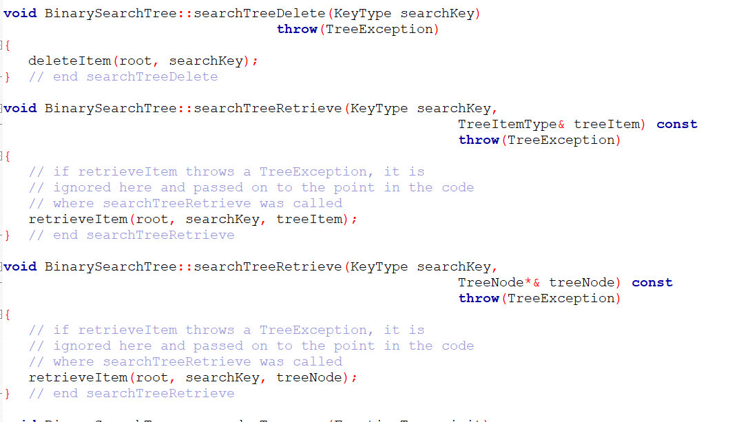 Solved 1- Use the implementation of BST.zip.Write a new | Chegg.com