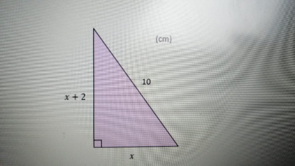 Solved Area: Pythagorean Theorem, Assessed here: Problem | Chegg.com