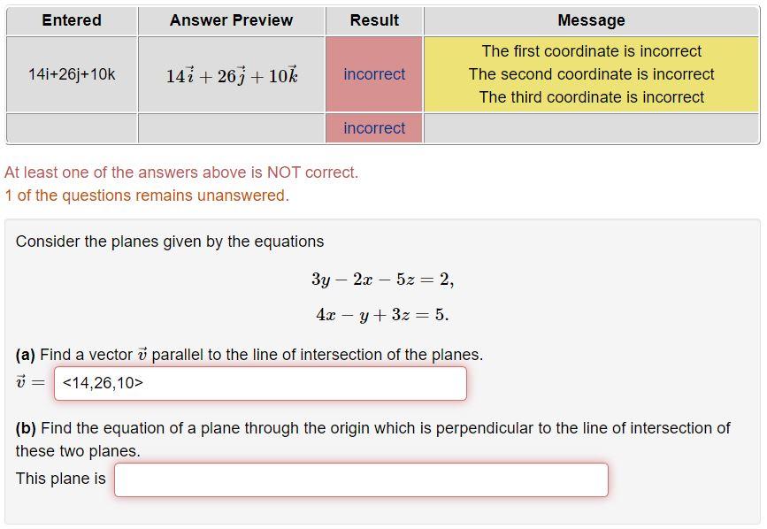 Solved Entered Answer Preview Result Message The first | Chegg.com
