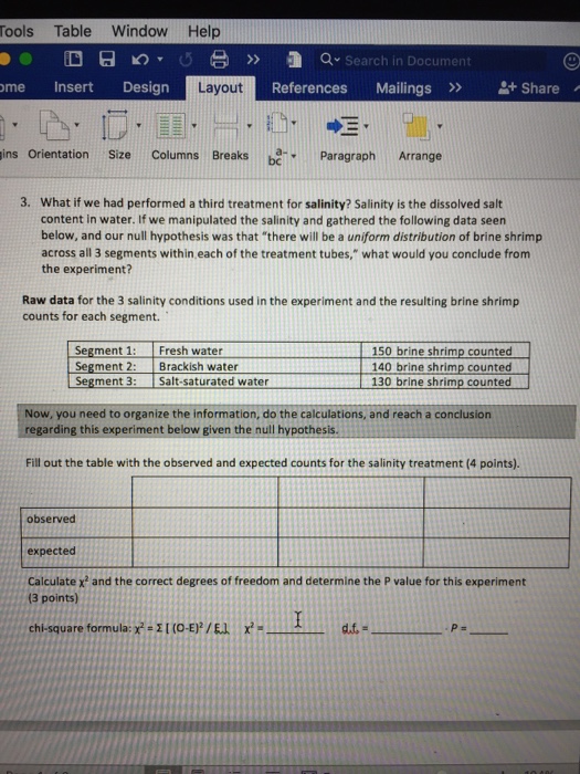 Solved Tools Table Window Help 0 0日K) 05 ome Insert Design | Chegg.com