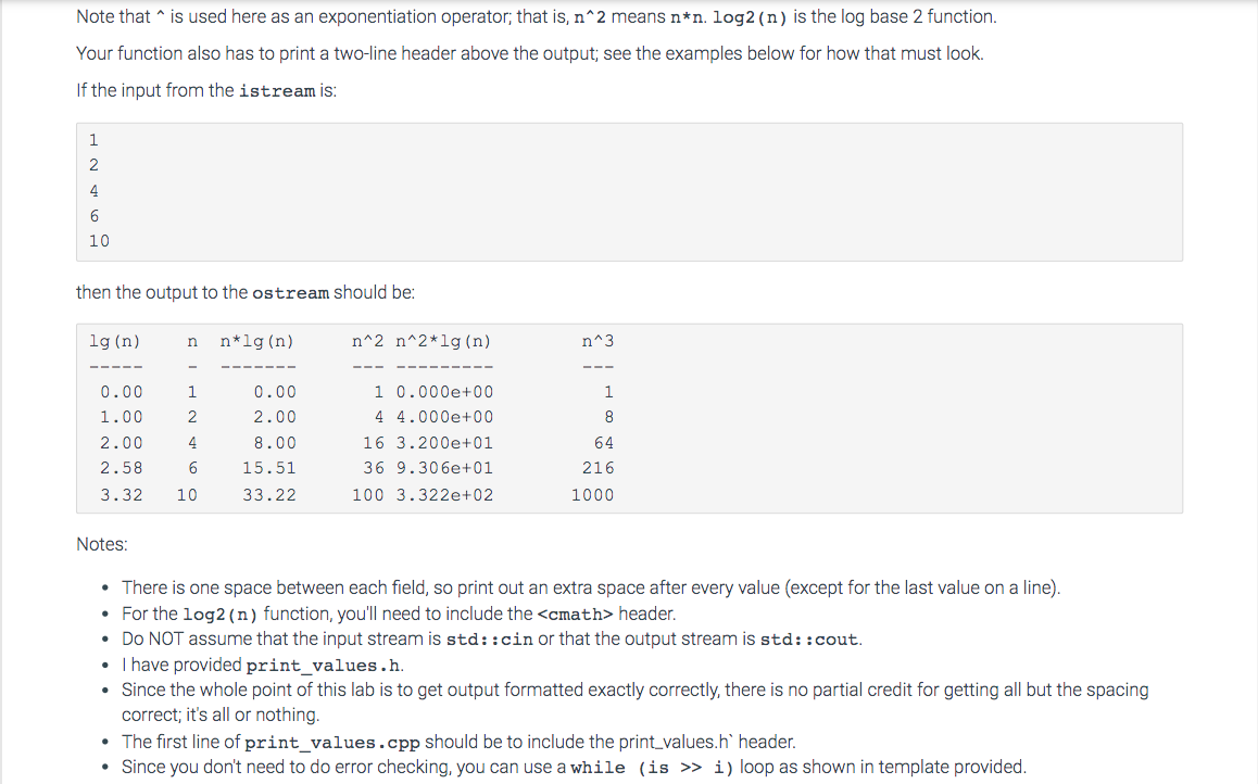 Solved In C++ please!! QUICK SUMMARY: You only need to write | Chegg.com