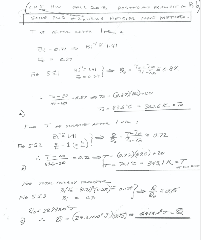 5 Hw FALL 2013 POSTED AS EXAMPLE IN B Bb Sciue Preb # | Chegg.com
