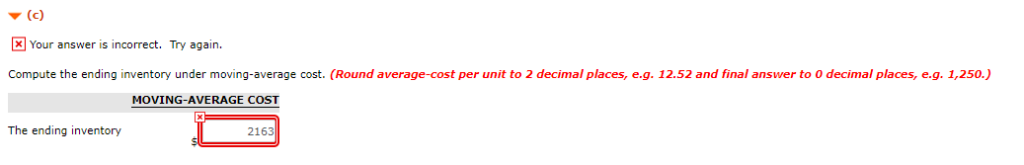 Solved Exercise 6-16 (Part Level Submission) Monty Appliance | Chegg.com