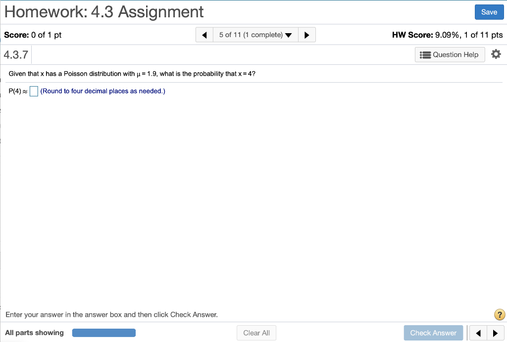 Solved Homework 4 3 Assignment Save Score 0 Of 1 Pt 2 Of