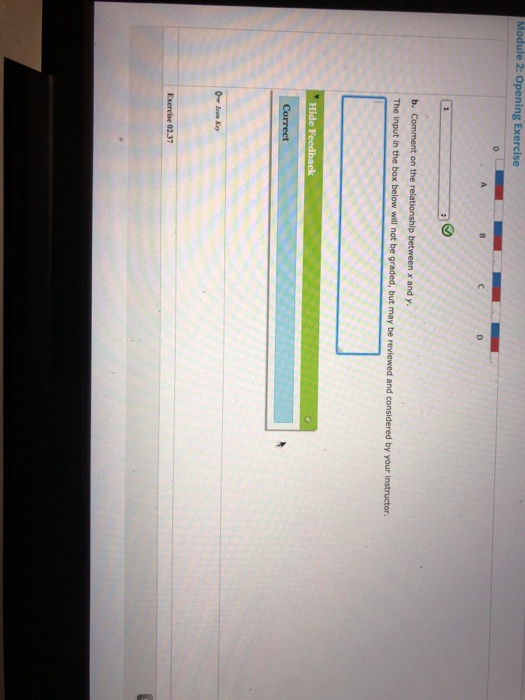 Solved the following data on two variables. The frst | Chegg.com